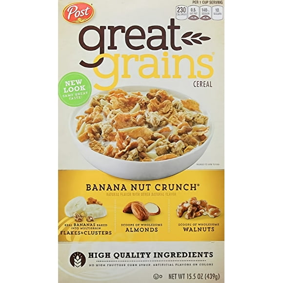 Great Grains Post Cereal in Breakfast Cereal - Walmart.com