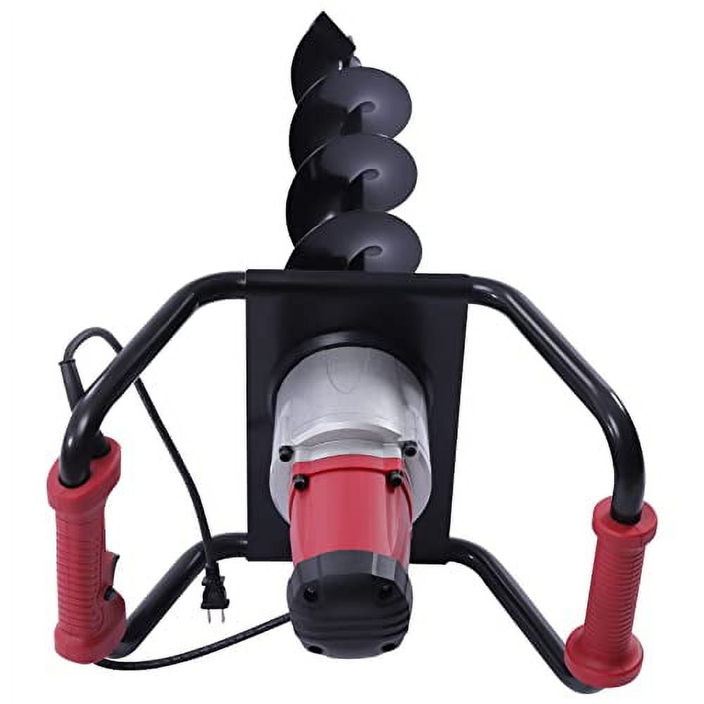 Post Hole Digger, 1500W 110V Electric Auger Digging Drill 1.6HP ...