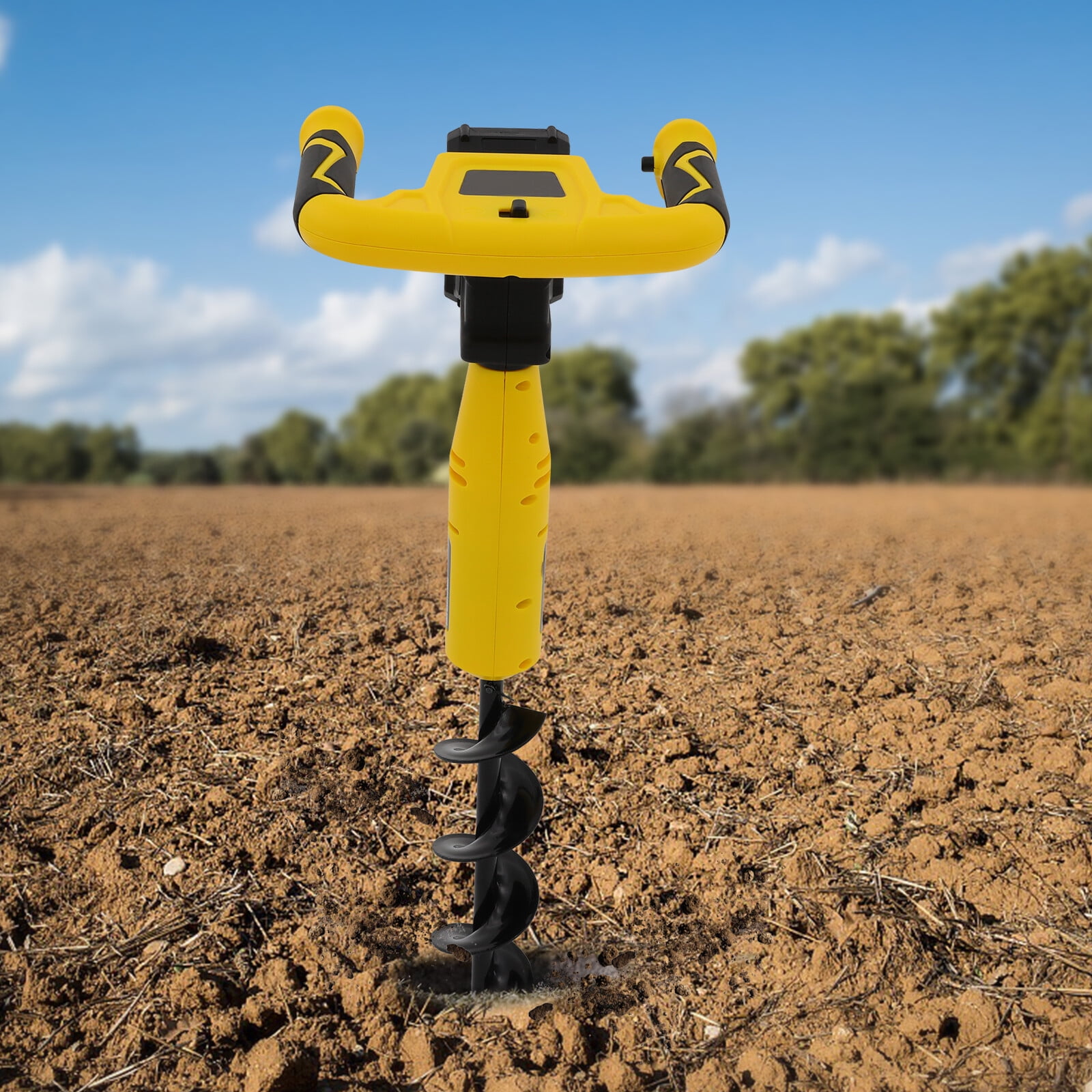 Post Hole Digger GUT141 Electric Hole Digging Machine Cordless Post ...