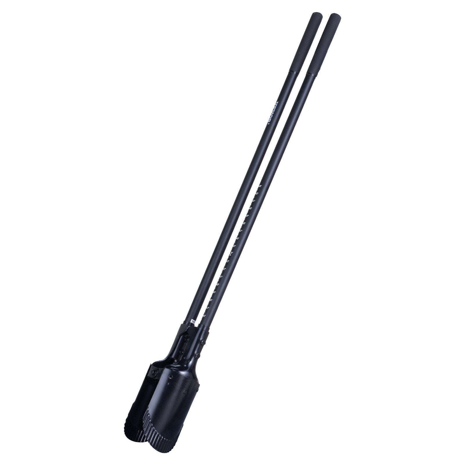 Post Hole Digger with Fiberglass Handle - 57.5" Manual Hole Digger for ...