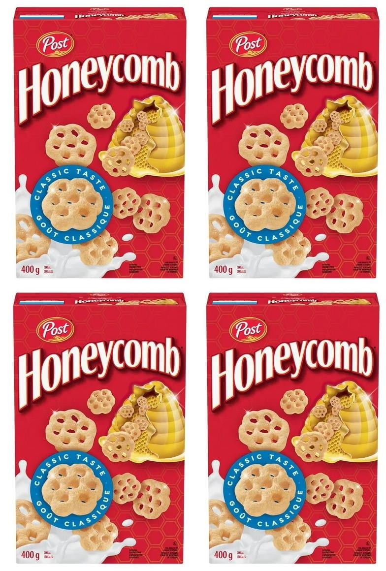 Post Honeycomb Breakfast Cereal, 400g (4 Pack) - Walmart.com