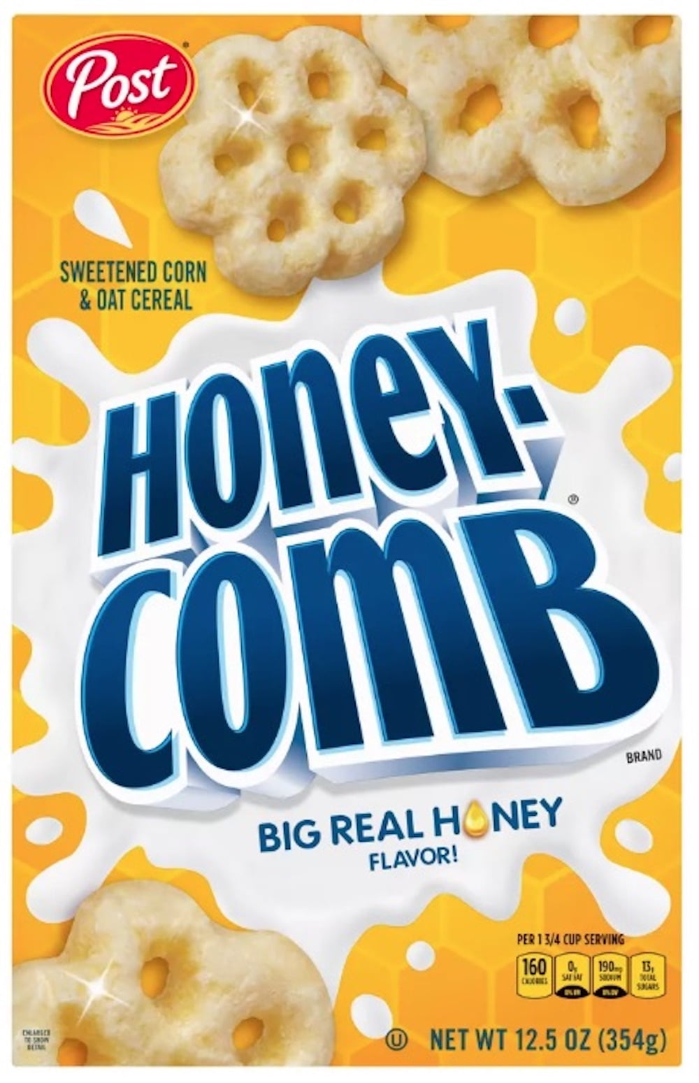 Post Honeycomb Cereal 12.5 oz (Pack of 24) - Walmart.com