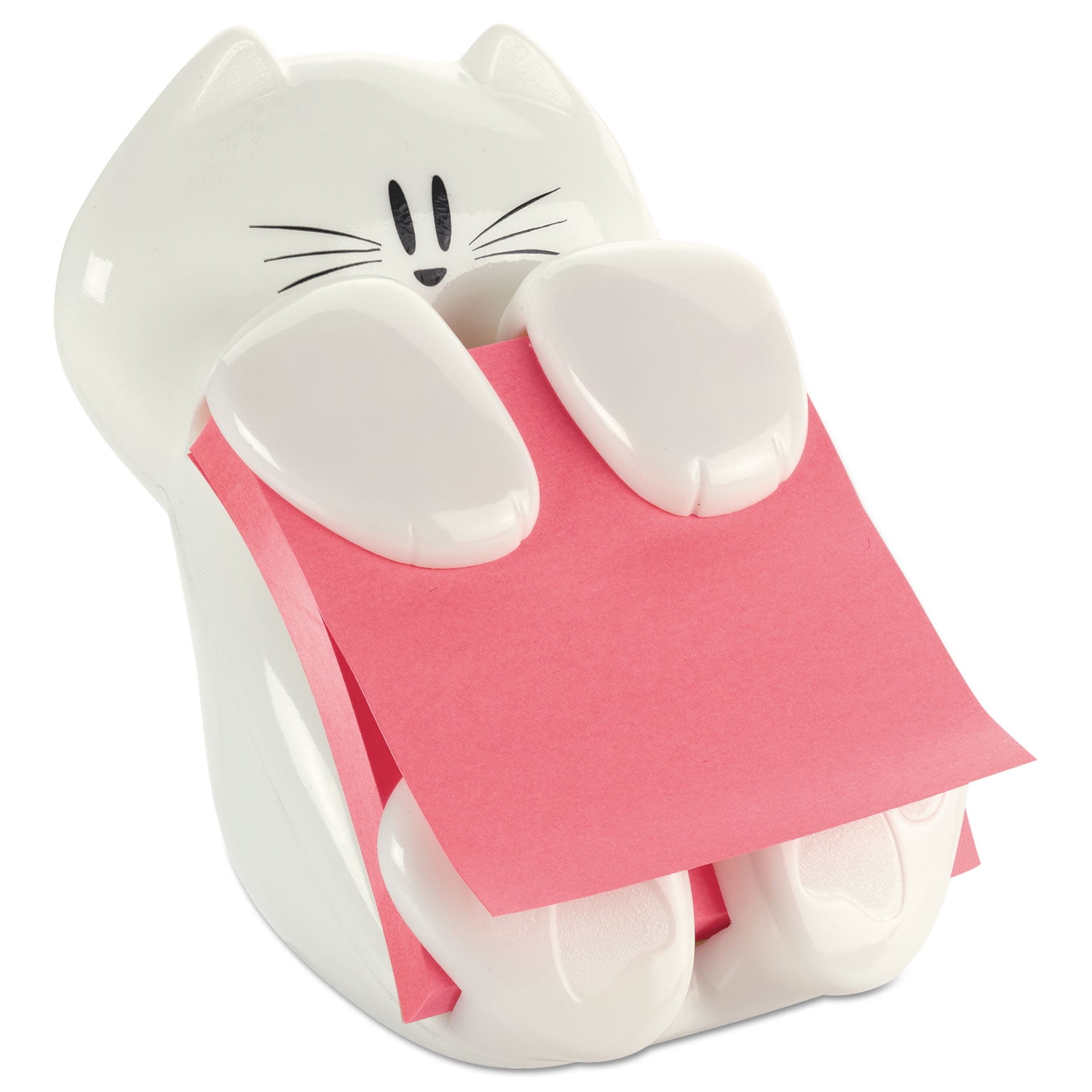 Post-It Notes Cat-Shaped Sticky Pad Holder, Cute Desktop Pop-up Office ...