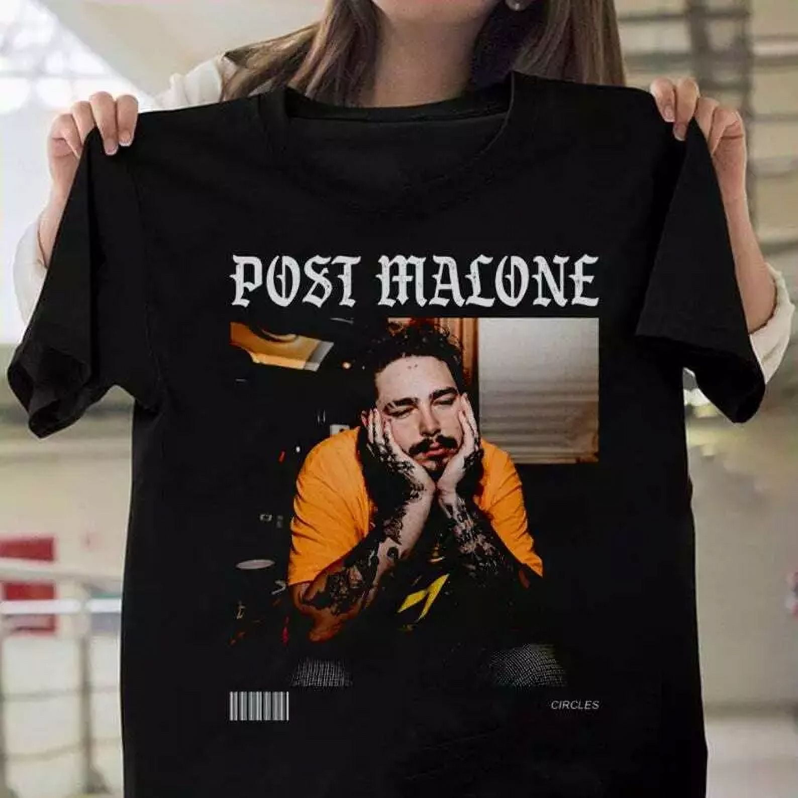 Post Malone Aesthetic Graphic Top – Retro Music Culture Apparel for ...