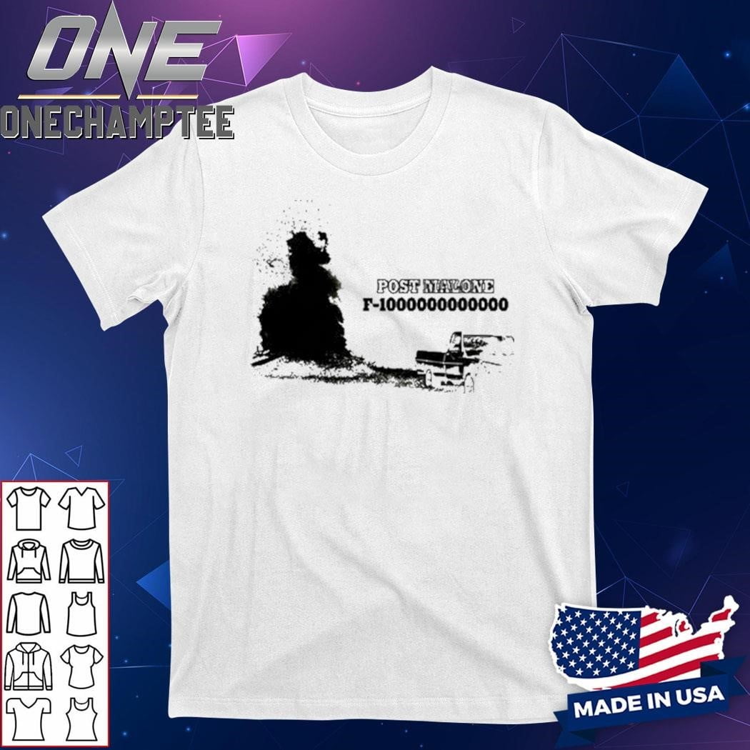 Post Malone F-1 Trillion Yellow Shirt - Walmart.com