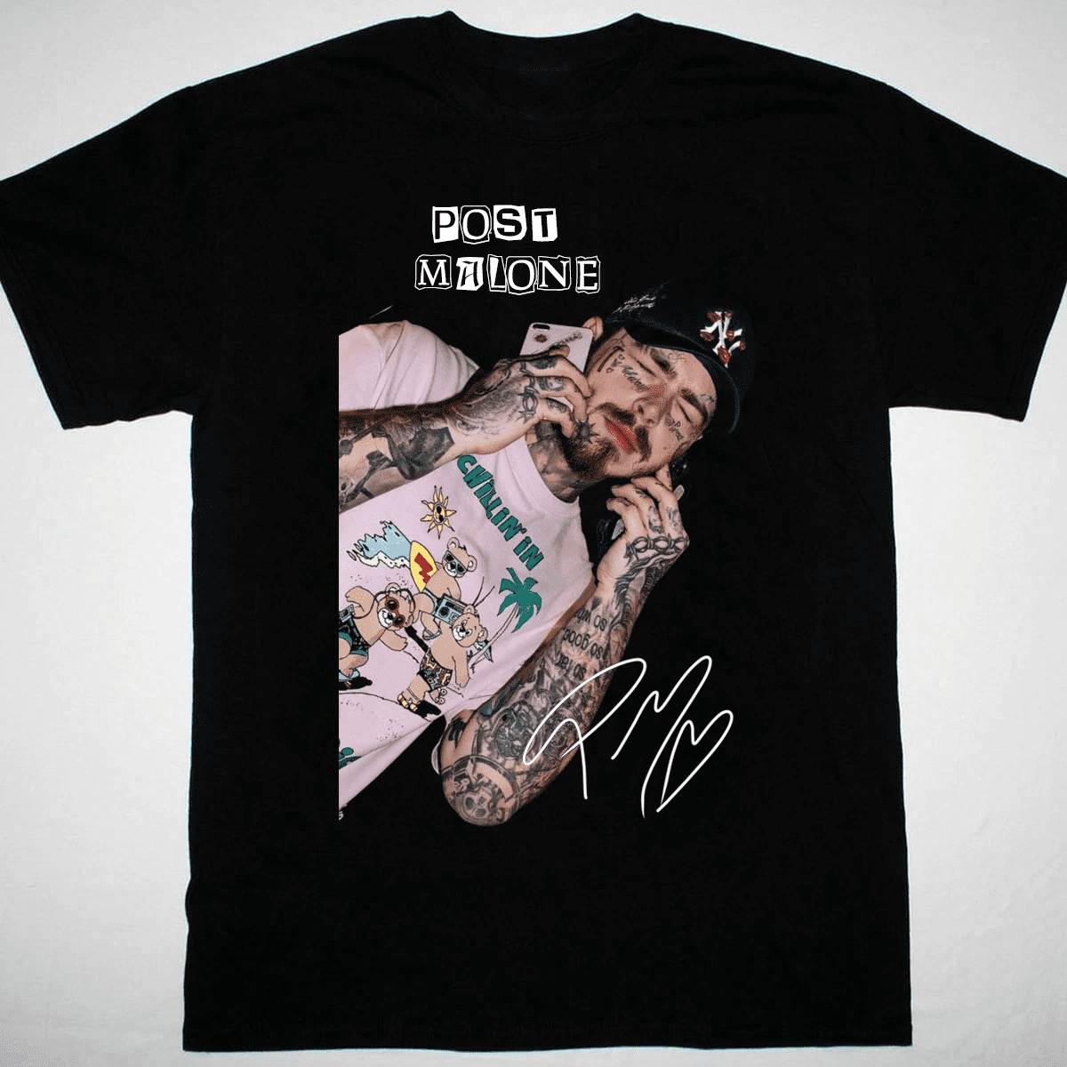 Post Malone Fanwear Style – Street Look for Music Culture Enthusiasts ...