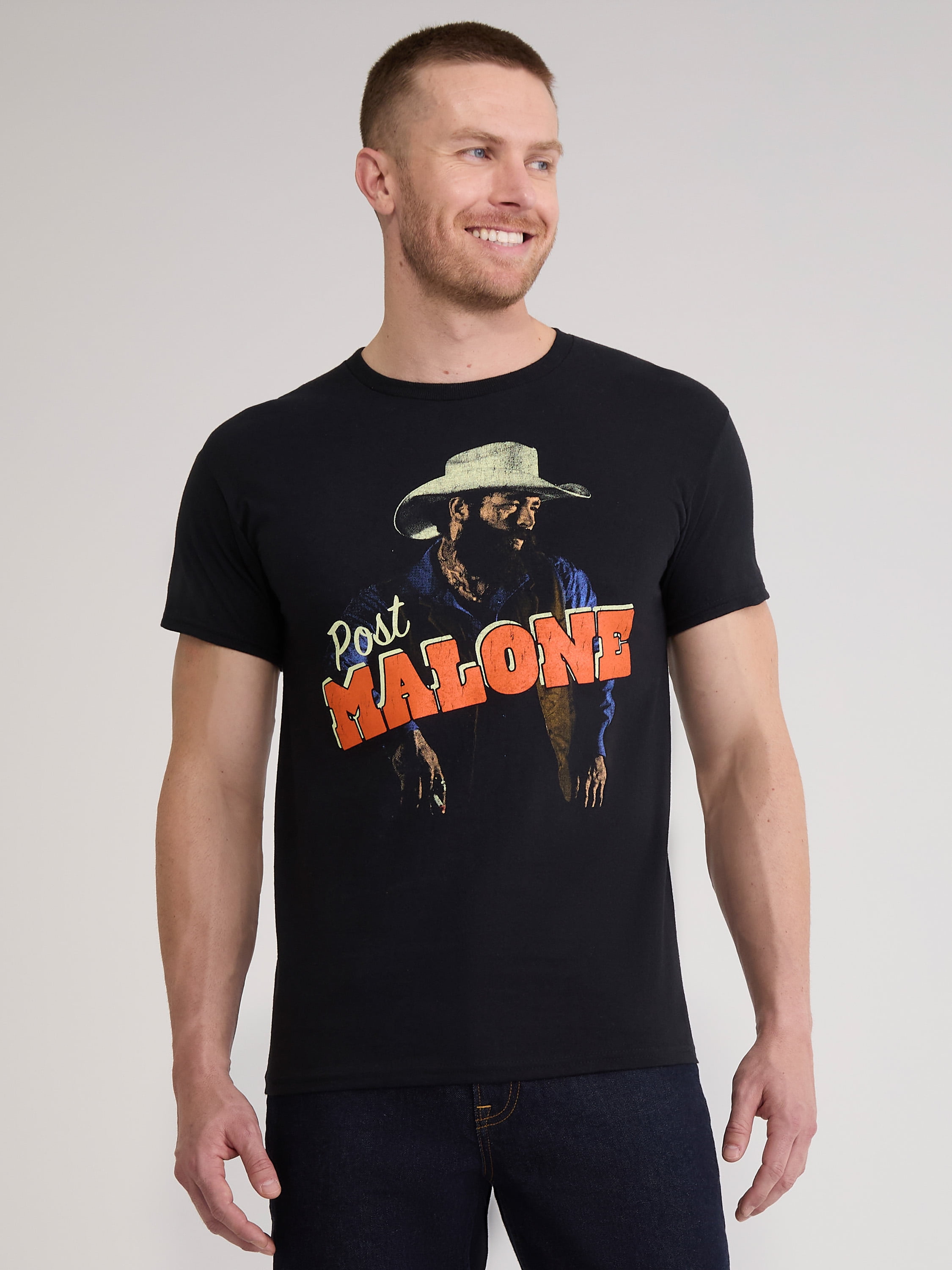 Post Malone men's Cotton Graphic Tee - Sizes S-3XL - Walmart.com