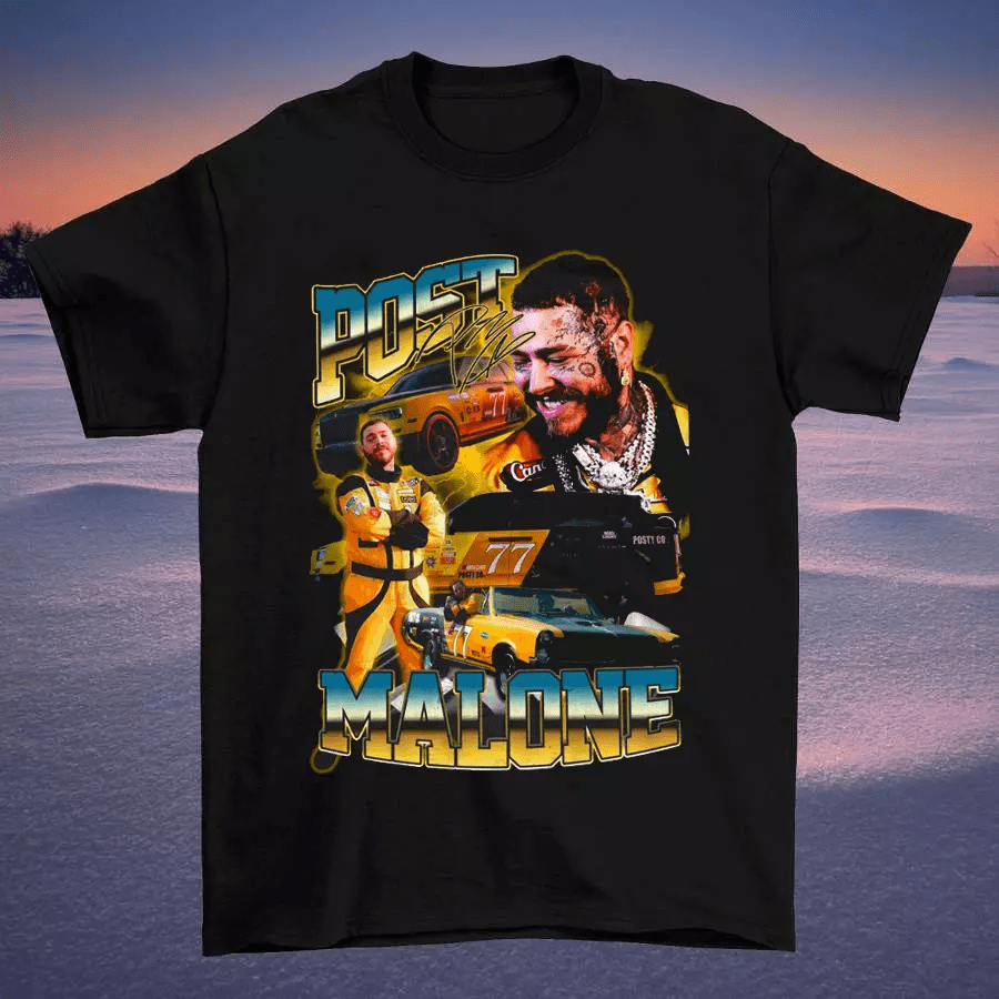 Post! Malone! Music Era Tribute – Vintage Tour Graphic for fams men ...