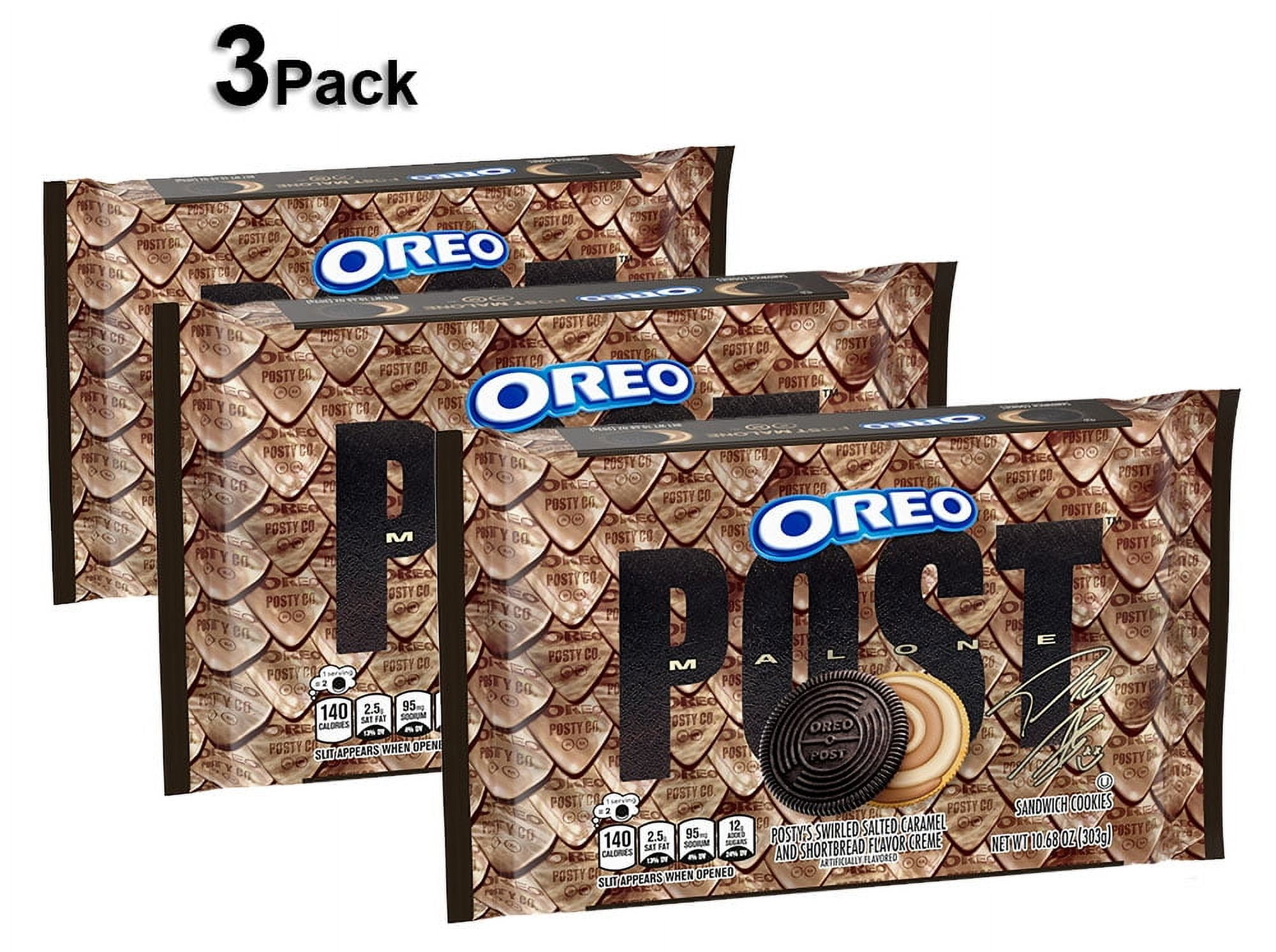 Post Malone OREO Cookies, Limited Edition, 10.68 oz 3PACK - Walmart.com