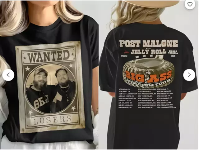 Post Malone, Post Malone Tour, Big Ass Stadium Tour,Forest Green color ...