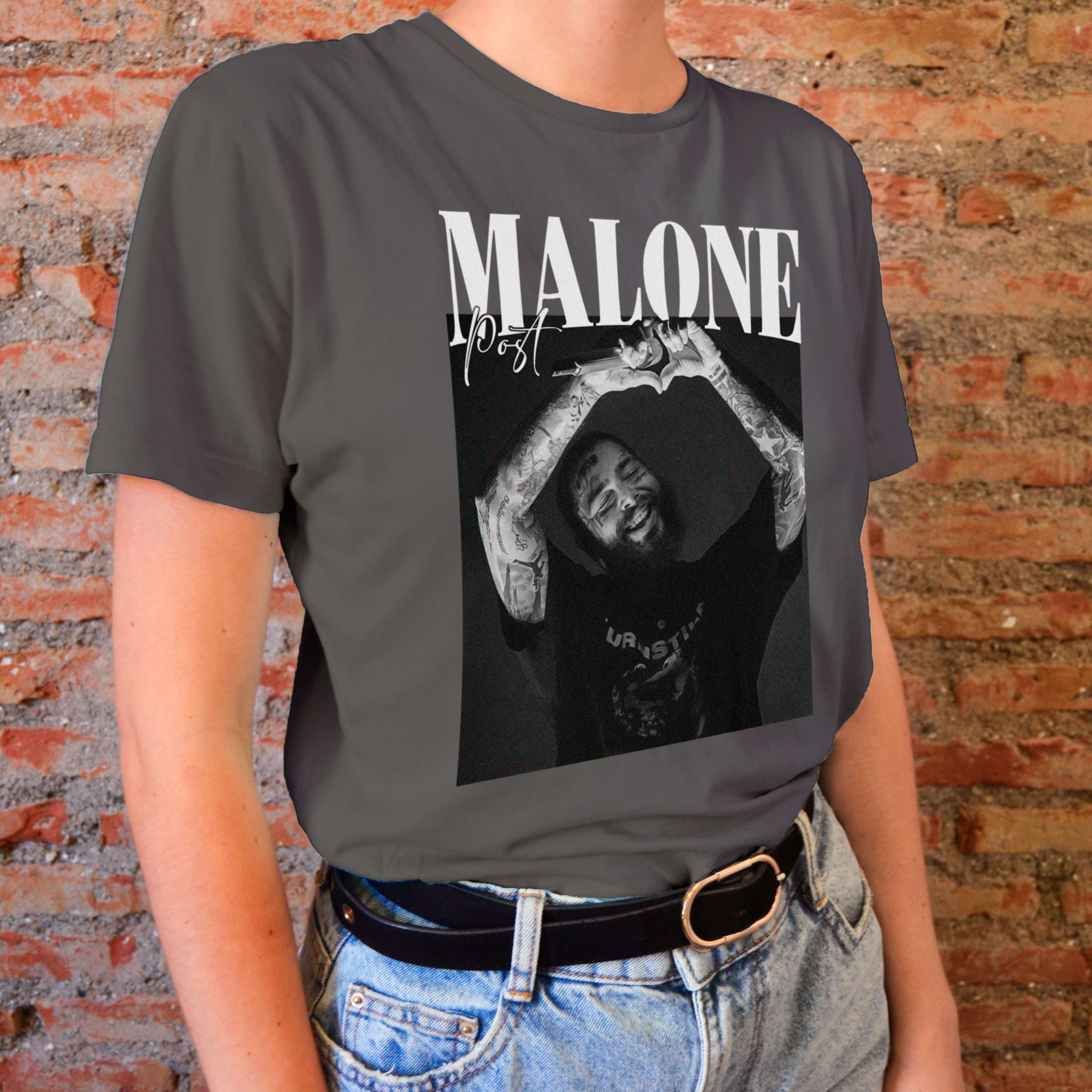 Post Malone Rap Music Merch T-Shirt, Austin Album Vintage Rapper 90s ...
