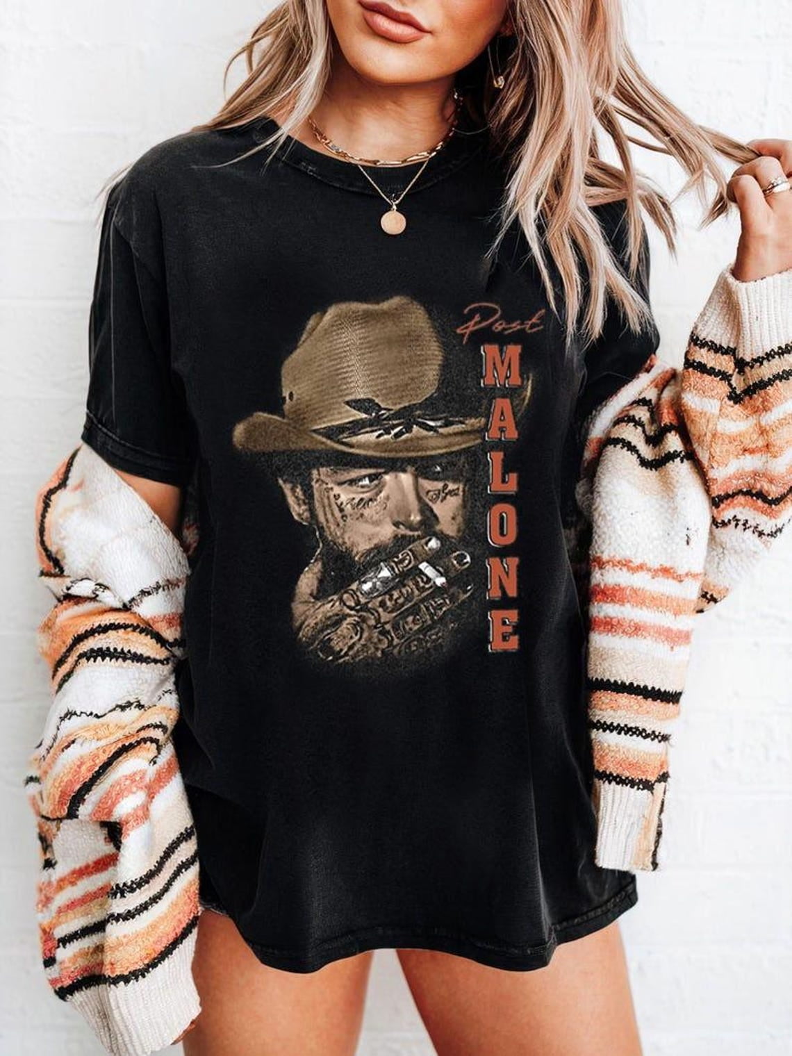 Post Malone Shirt, Cowboy Post Malone Music Shirt, F1 Trillion Tour ...