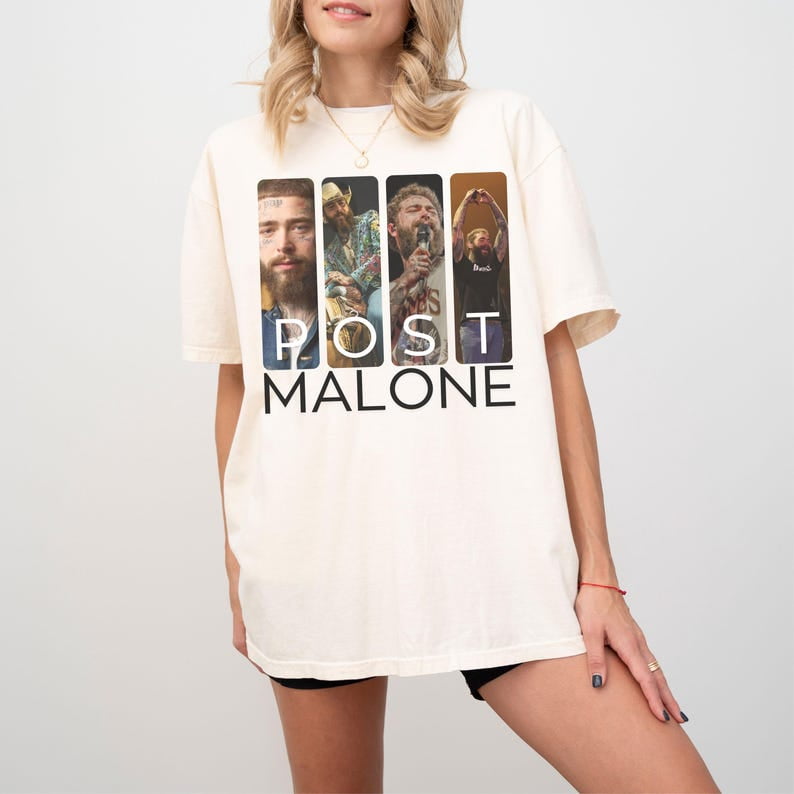 Post Malone Shirt, Music T-Shirt, Concert Shirt, Post Malone Fan Shirt ...