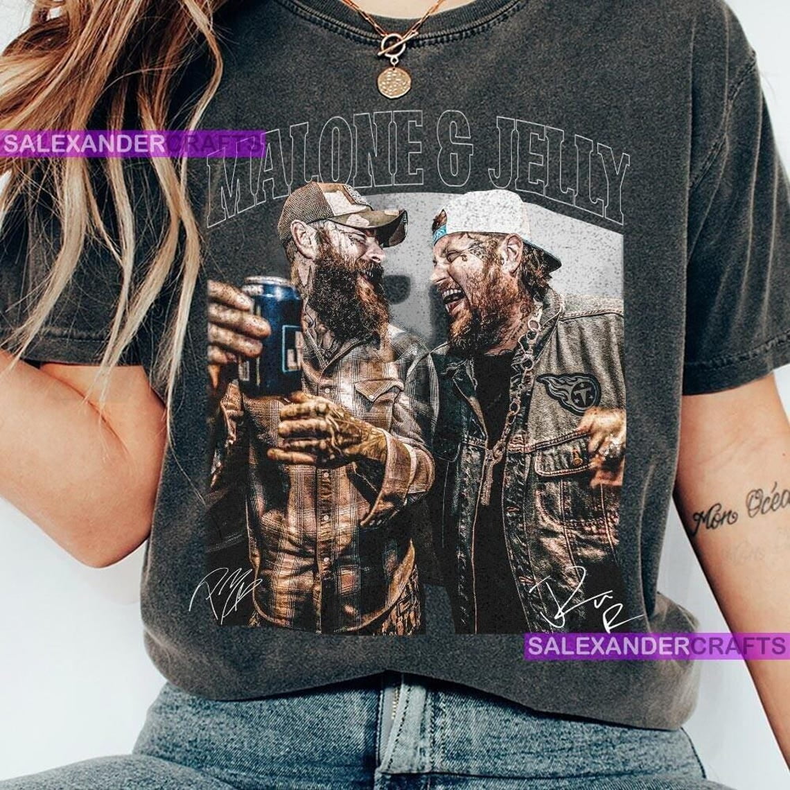 Post Malone T-Shirt, Concert Tour Music Western 2025 Shirt, Post Malone ...
