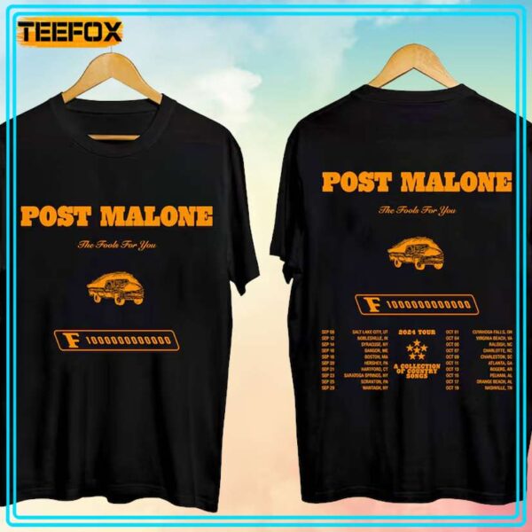 Post Malone – The F-1 Trillion Tour 2024 Unisex T-Shirt - Walmart.com