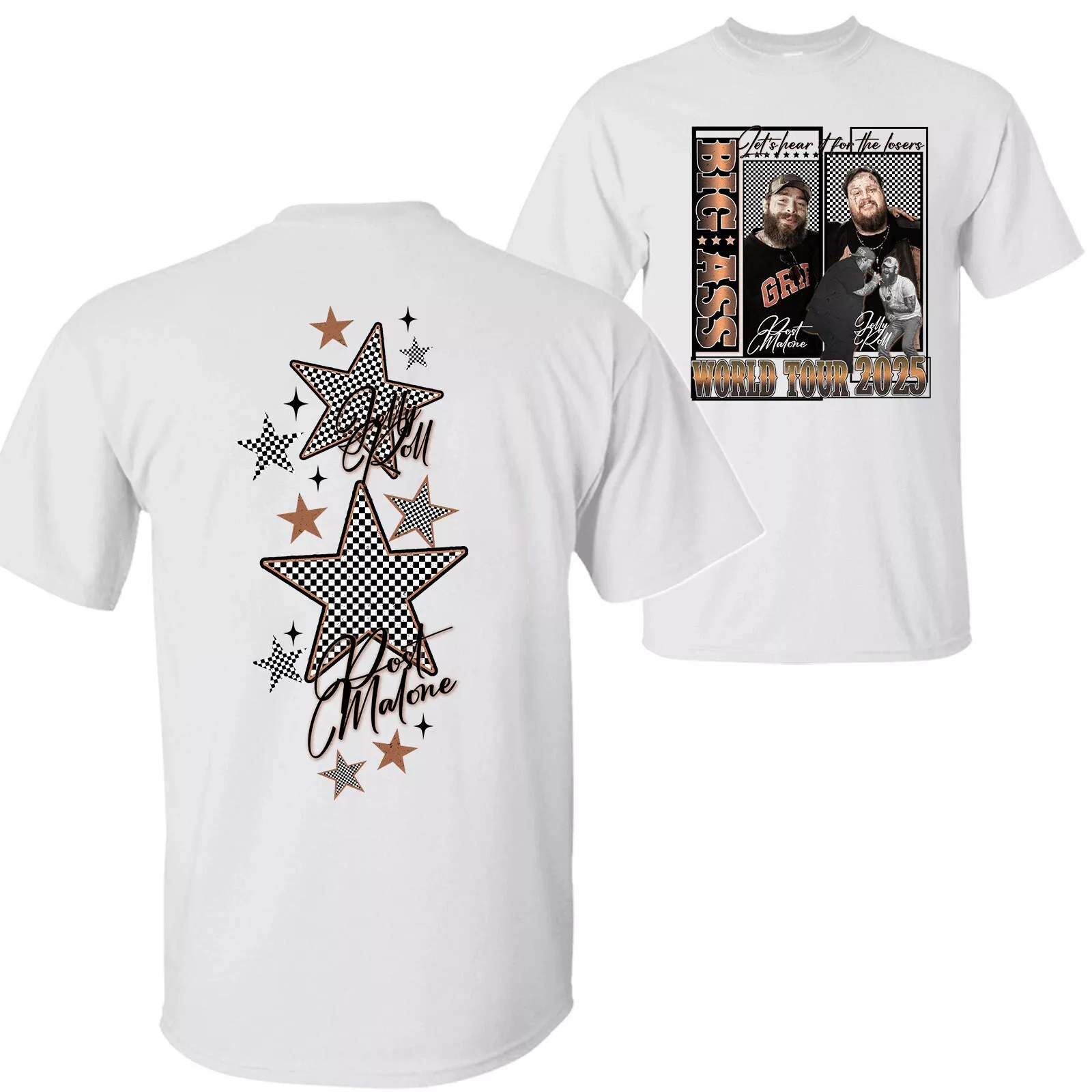 Post Malone Tour 2025, Big Ass Stadium Tour Merch for Men, Women ...