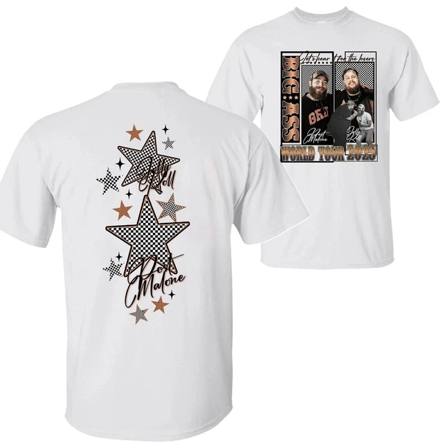 Post Malone Tour 2025 shirt - Walmart.com