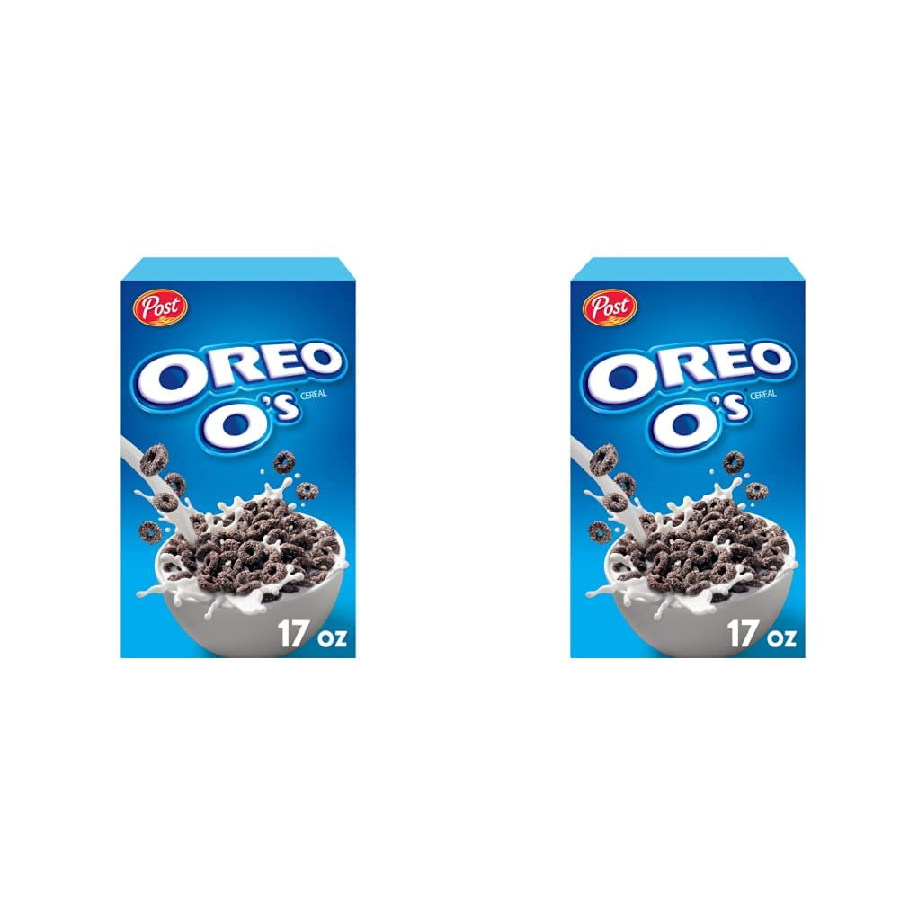 Post OREO Os Breakfast Cereal, 17 OZ Box (Pack of 2) - Walmart.com