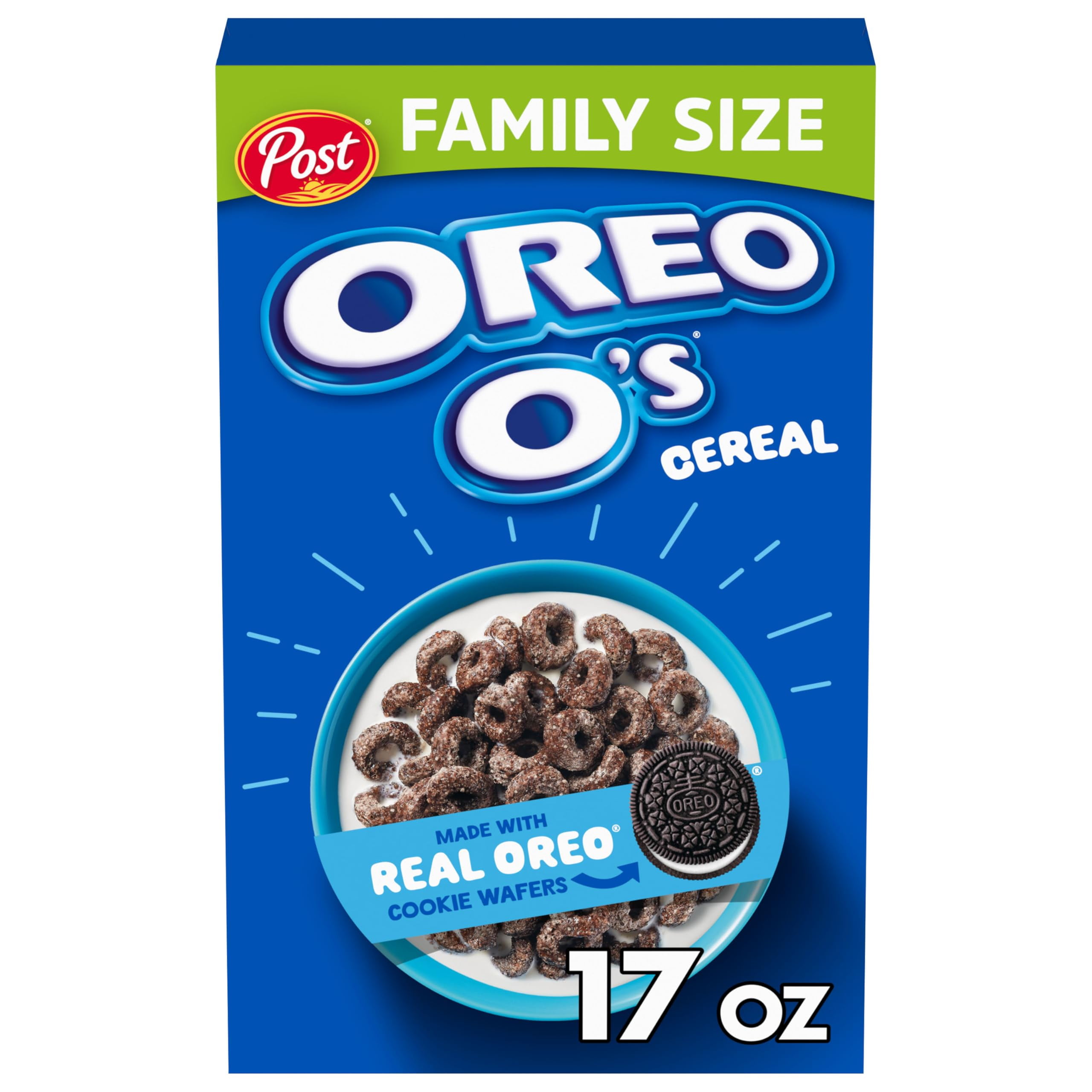 Post OREO Os Breakfast MMF7 Cereal, 17 OZ Box - Walmart.com