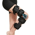 Post Op Knee Brace: Hinged ROM Knee Brace for Rehabilitation, Arthritis ...