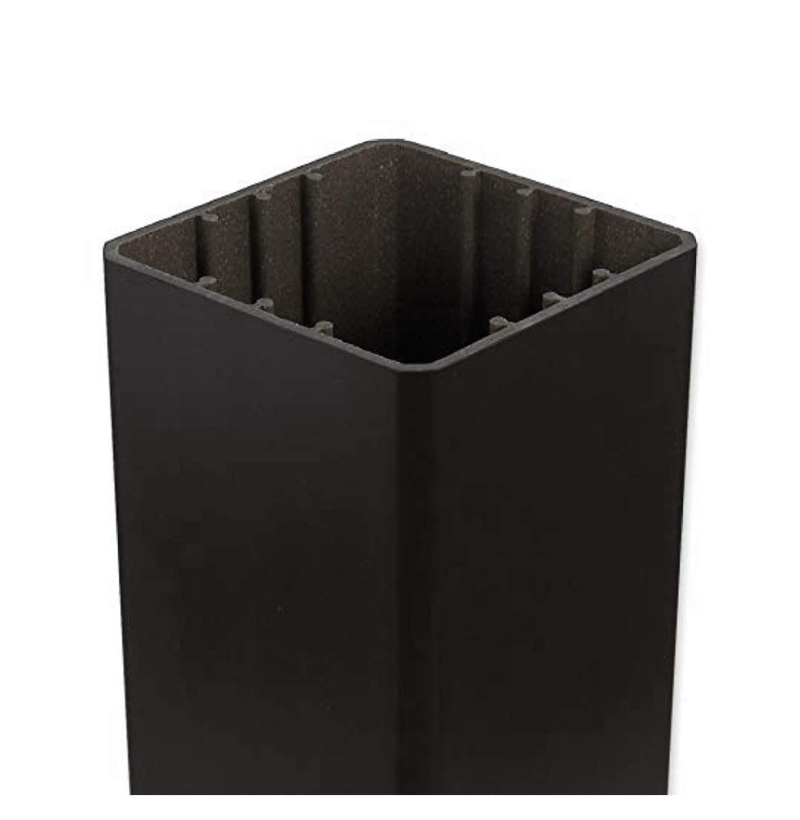 Post Sleeve 4x4 - Charcoal Black - 39 Inch Deck Post Cover - Composite ...