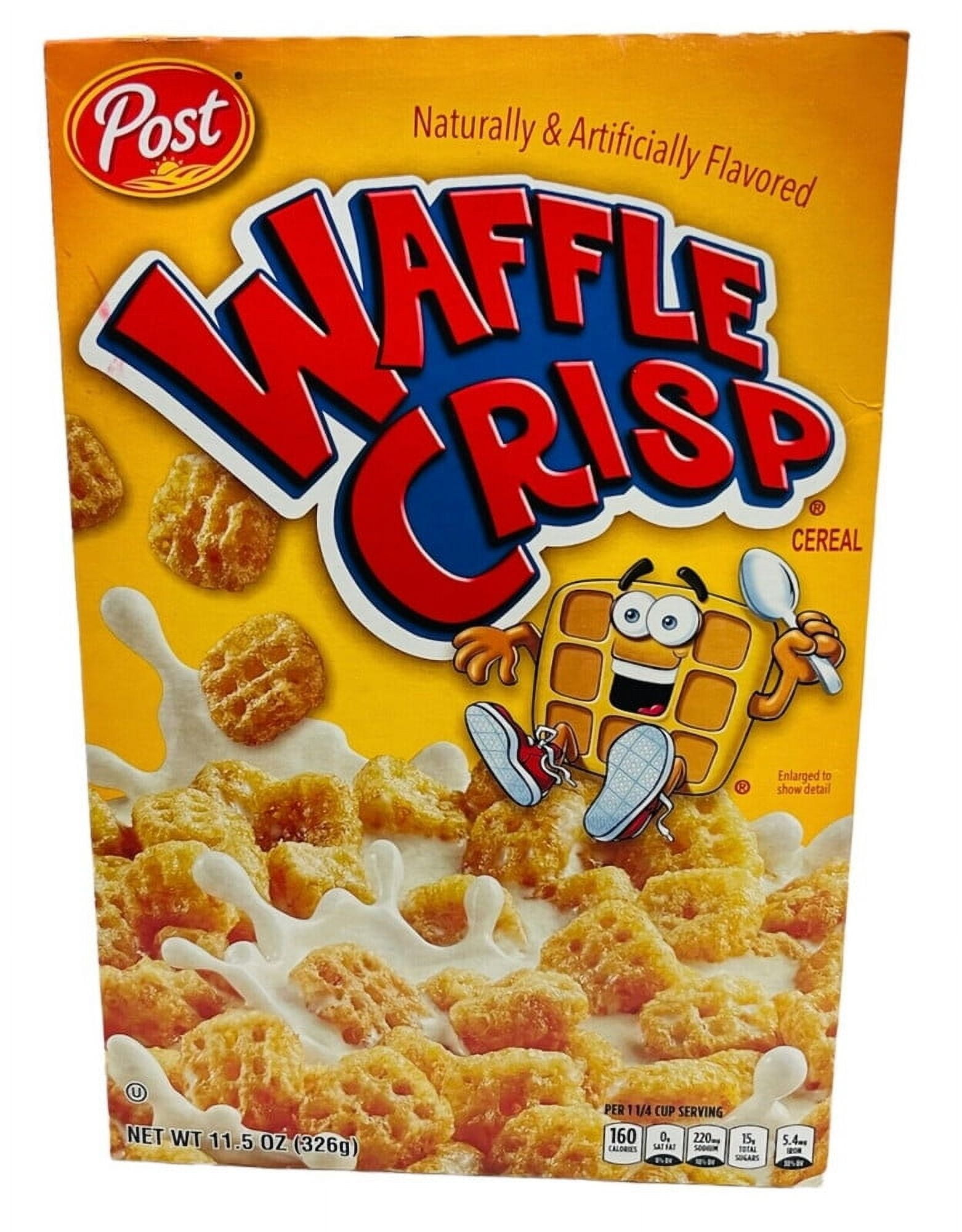 Post Waffle Crisp Cereal 11.5 oz (Pack of 4) - Walmart.com