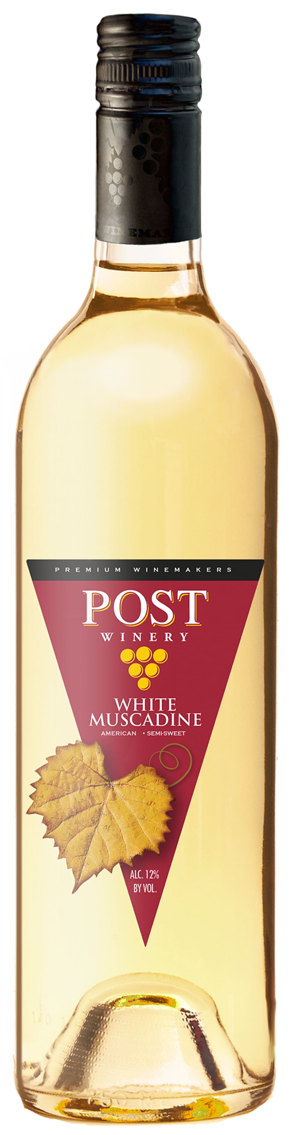 Post Winery White Muscadine White Wine, Arkansas, 750 ml Glass Bottle ...