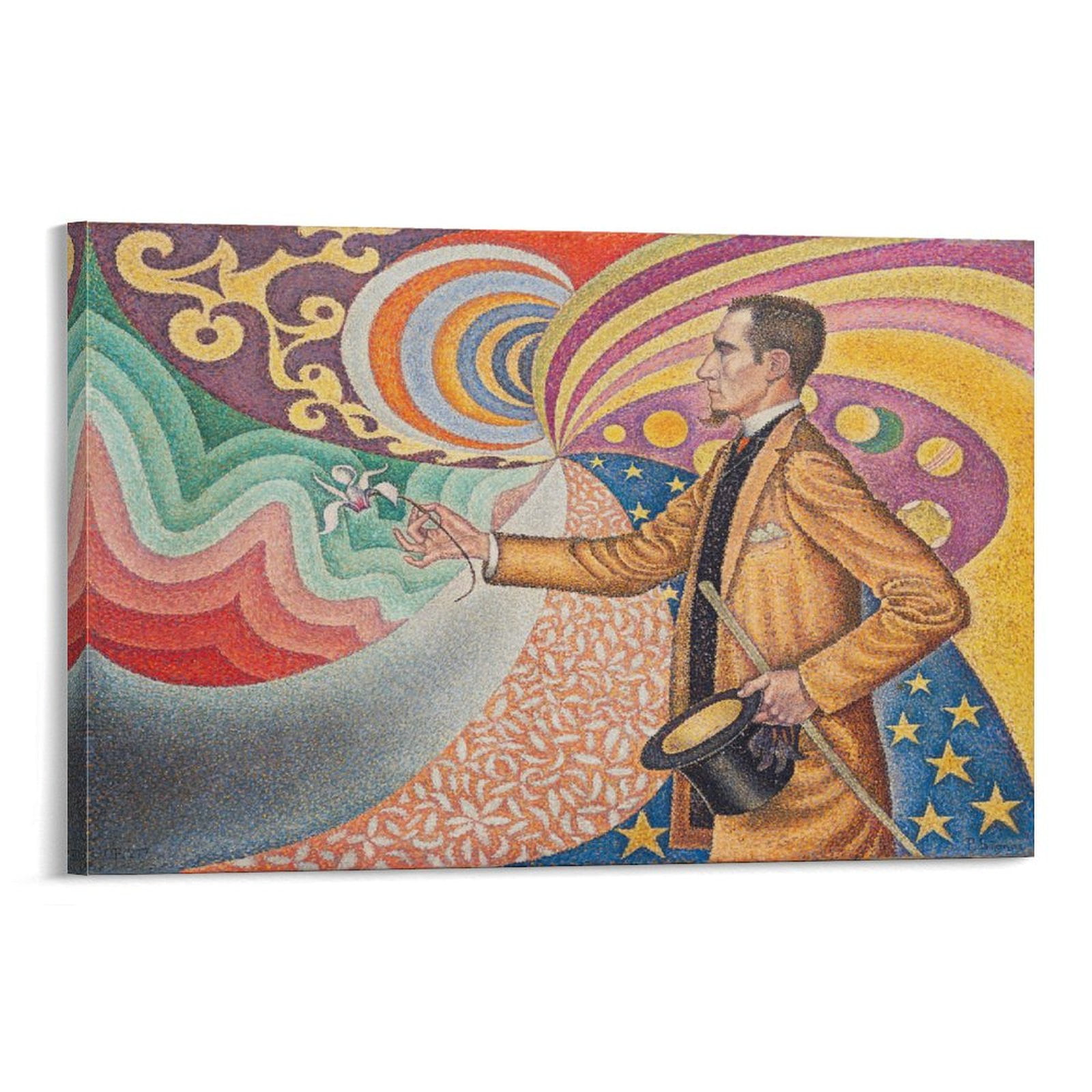 Post-impressionist Painters Paul Signac Portrait of Felix Feneon Poster ...