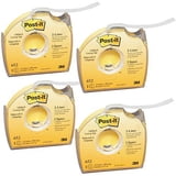 Post-it 652 Labeling & Cover-Up Tape, Non-Refillable, 1/3" x 700" Roll ...
