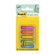 Post-it Page Markers, Assorted Colors , 1 in. x 3 in., 3 Pads - Walmart.com