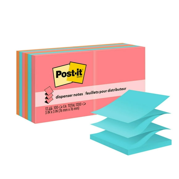Accordion Sticky Notes