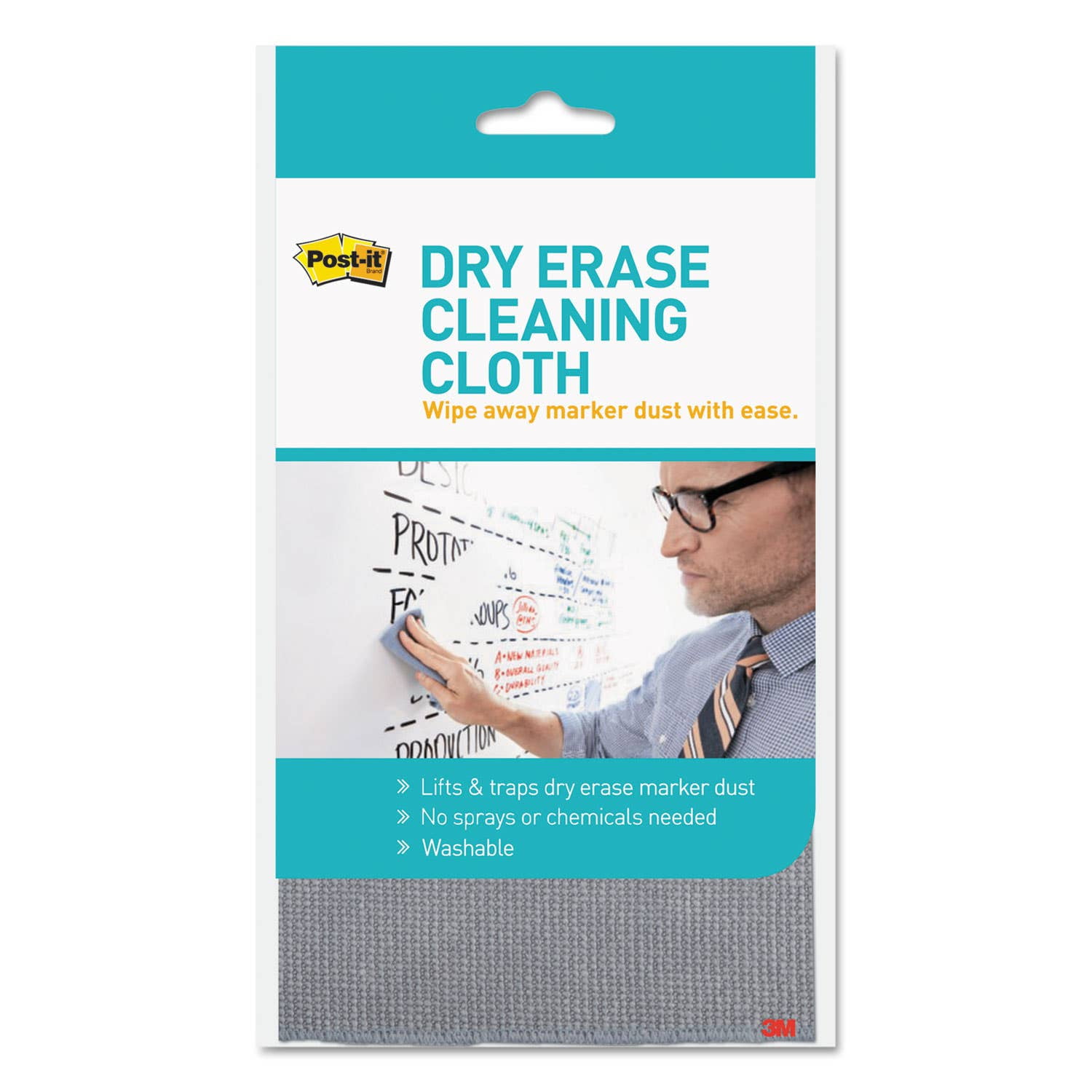 Post-it Dry Erase Cleaning Cloth (DEFCLOTH) - Walmart.com