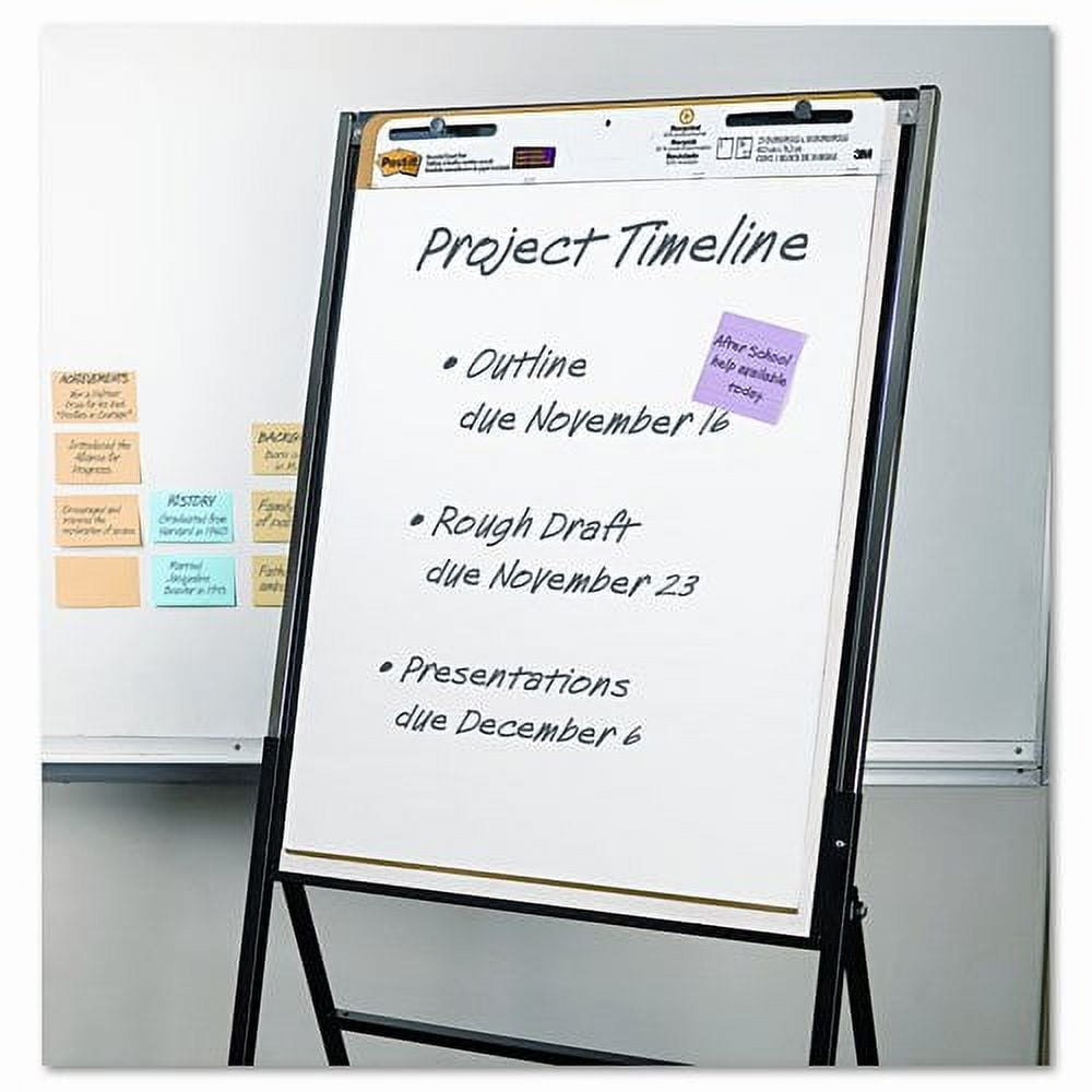 Post-it Easel Pads Self-Stick Easel Pads, 25 X 30 (Set of 2) - Walmart.com