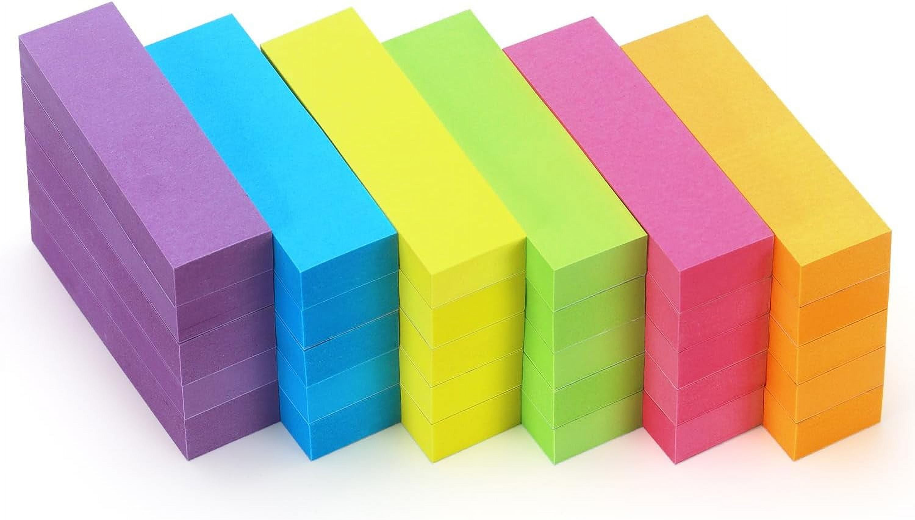 Post-it Note Tab Page Markers Sticky Index Tab Page Markers 80 Sheets ...
