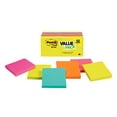 Post-it® Notes, 3 in x 3 in, Cape Town Collection, 12 Pads/Pack, 100 ...