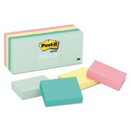 Post-it Beachside Cafe Value Pack Sticky Notes, 1 3/8 x 1 7/8 in, 24 ...