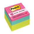 Post-it Sticky Notes Cube, Small Stick Pack, Bright Colors, 1 7/8 in x ...