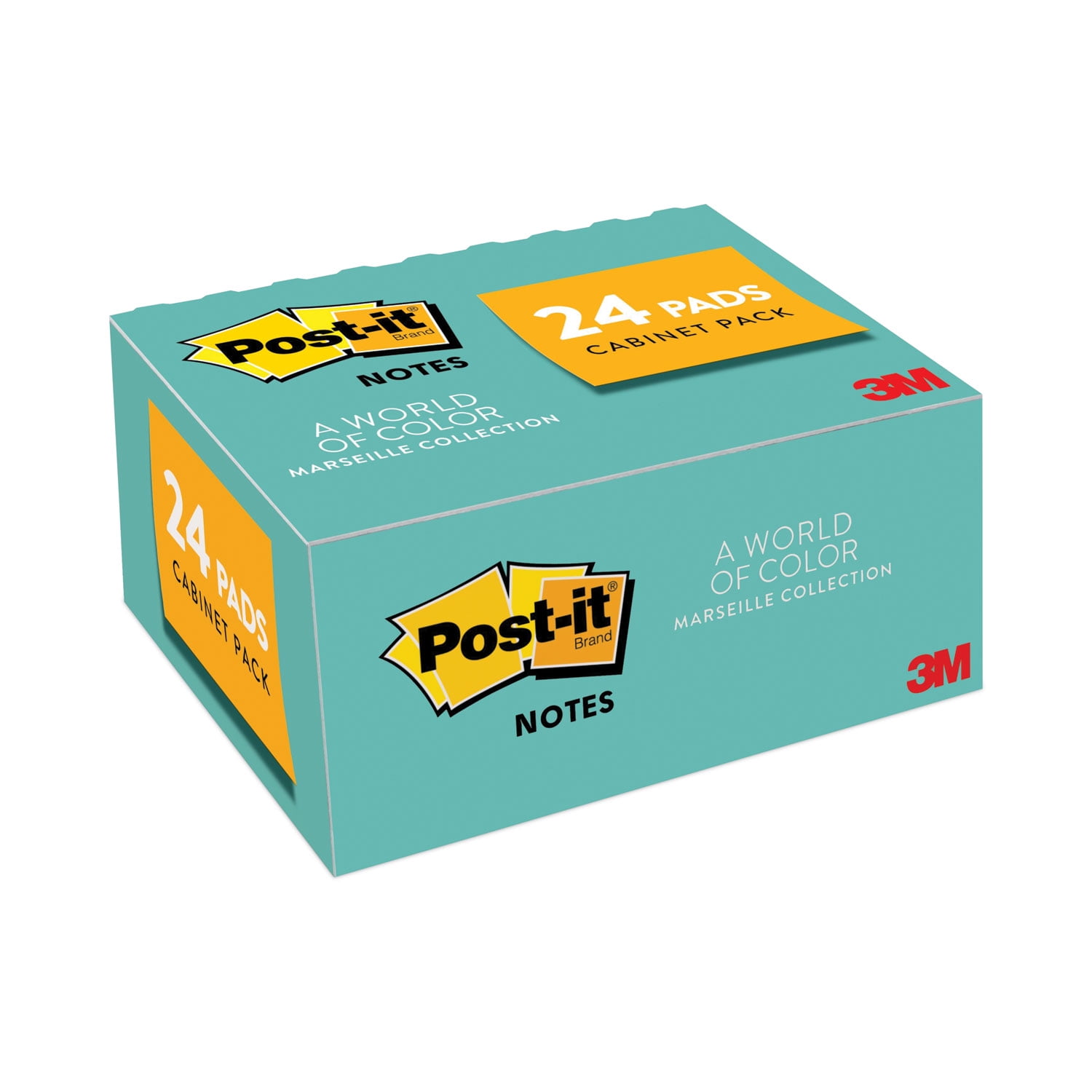 Post-it Notes-Original Pads in Beachside Cafe Collection Colors, Value ...