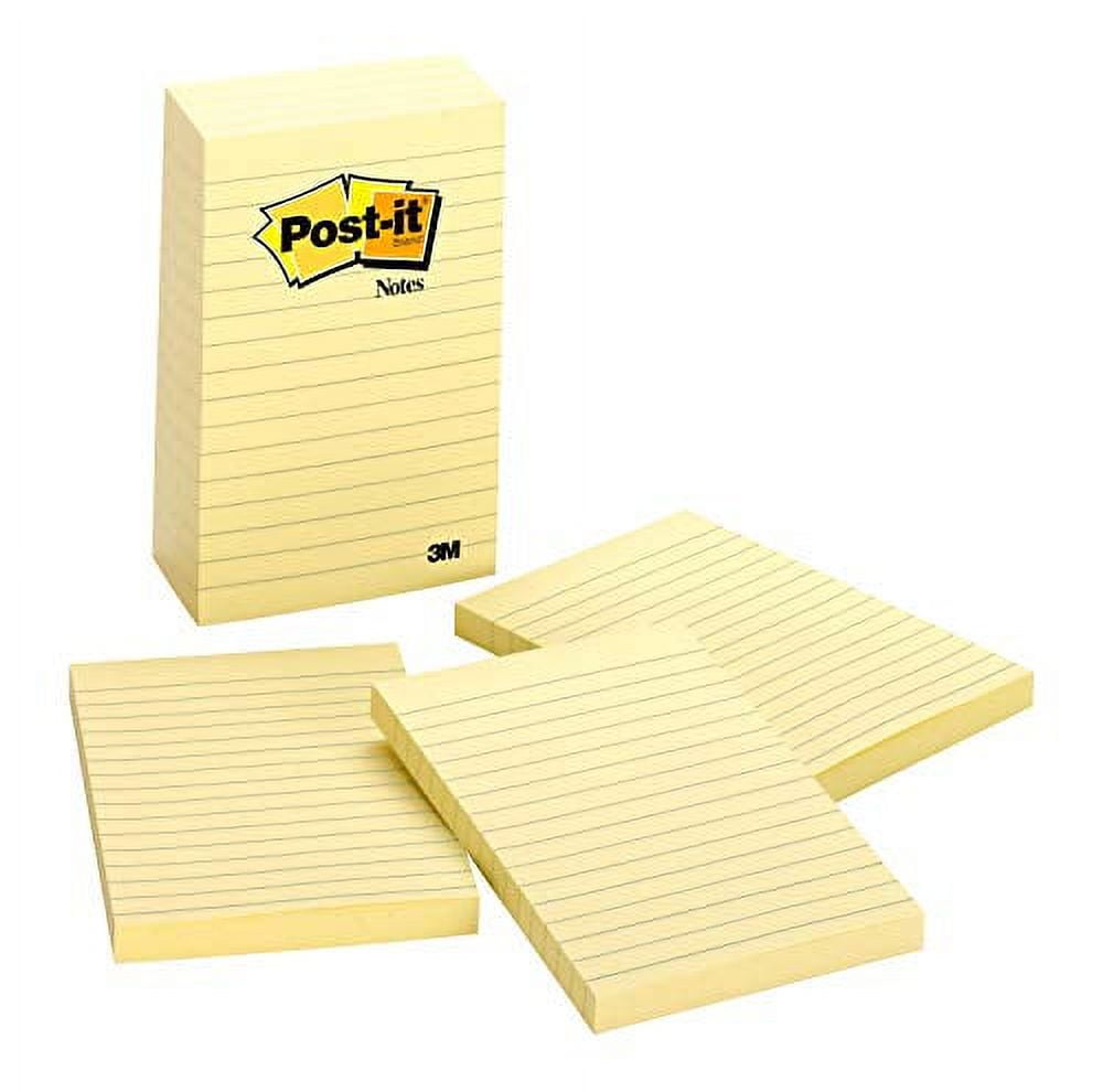 Post-it Pop-up Notes 4x6 in, 5 Pads, America's #1 Favorite Sticky Notes ...