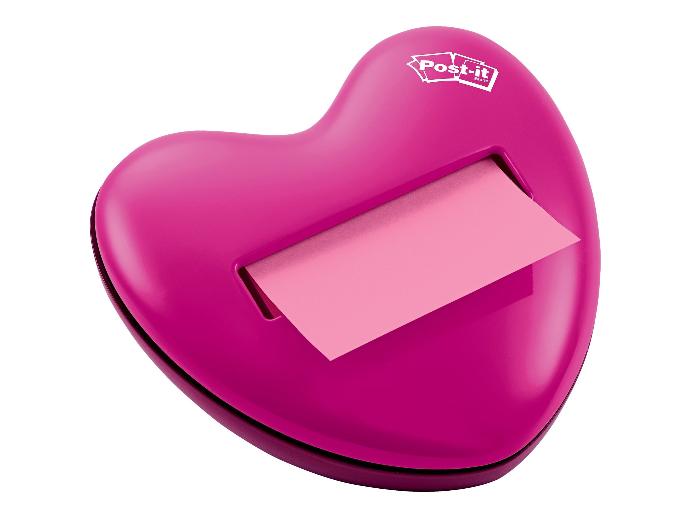 Post-it Pop-up Notes Heart Notes Dispenser for 3 x 3 Pop-up Notes, Pink ...