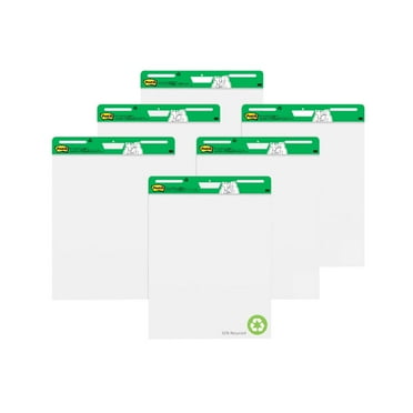 Post-it Super Sticky Easel Pads, White, 25 in. x 30 in., 2 Pads - Walmart.com