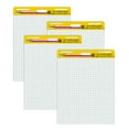 Post-it Super Sticky Easel Pad, White with Grid, 25 in. x 30 in. Sheets ...