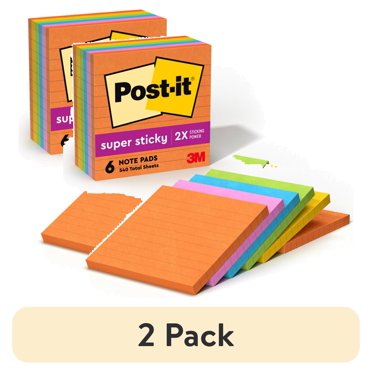 Post-it Notes Cabinet Pack Marseille - 3" x 3" - Square - 100 Sheets ...