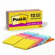 Post-it® Notes, 3x5 in., Poptimistic Collection, 5 Pads/Pack, 100 ...