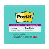 Post-it Sticky Notes Cube, Small Stick Pack, Bright Colors, 1 7/8 in x ...