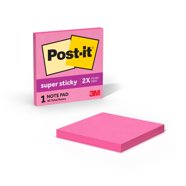 Post-it Transparent Notes, Clear, 2.8 in. x 2 .8 in., 36 Sheets, 1 Pad ...