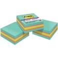 Post-it Super Sticky Notes Cubes 3" x 3" - Square - Multicolor - 3 ...