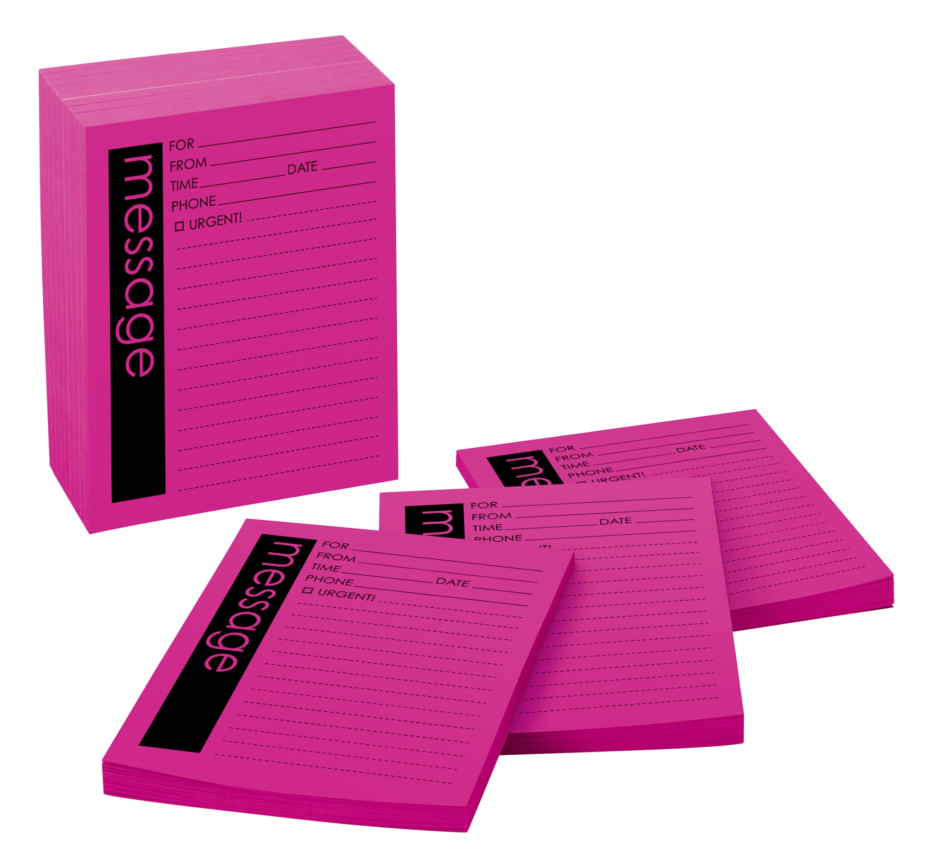 Post-it® Super Sticky Printed Important Message Pads, 4 in x 5 in ...
