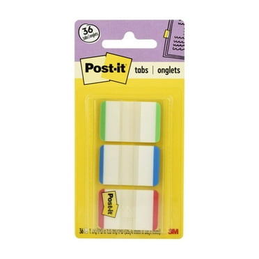 Post-it Durable 1" Wide Tabs, Office Supplies Index Divider Sticky Tabs ...