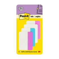 Post-it Durable File Tabs, 2" x 1.5", Office Supply, Colored Index ...
